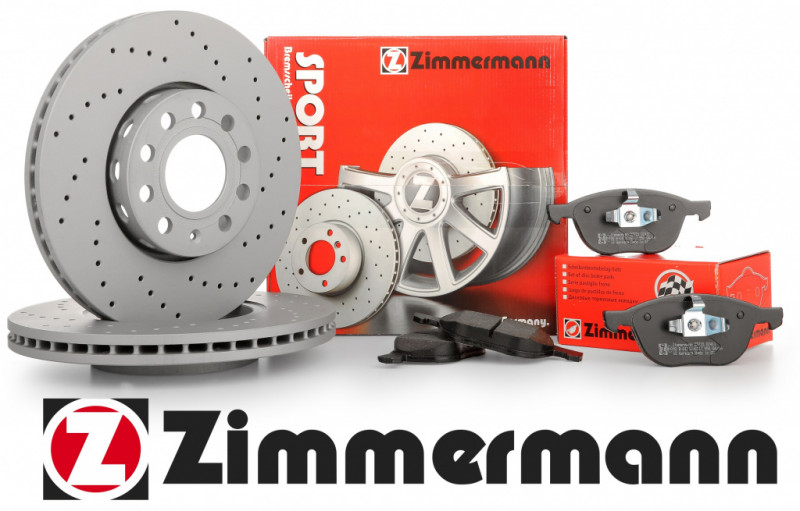 Купить диски и колодки ZIMMERMANN у официального представителя бренда